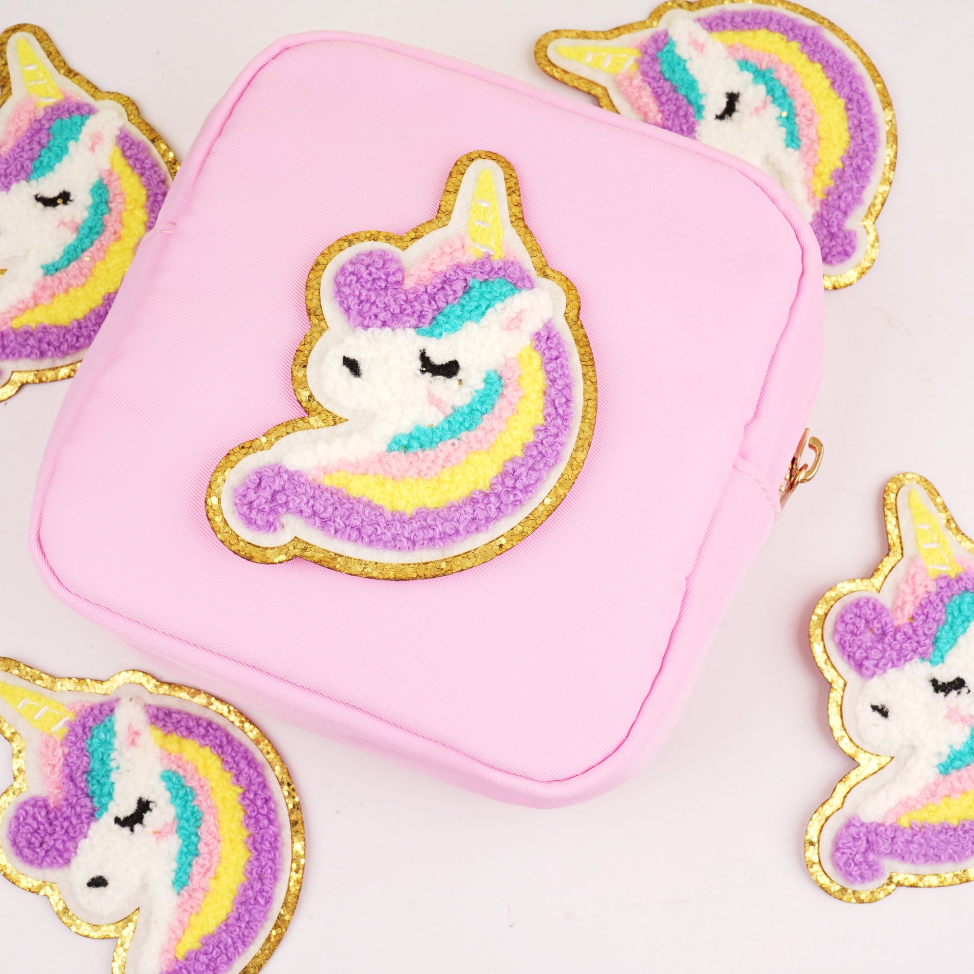 Unicorn Iron-on Chenille Glitter Patch DIY Gift,unicorn Patch,sequin ...