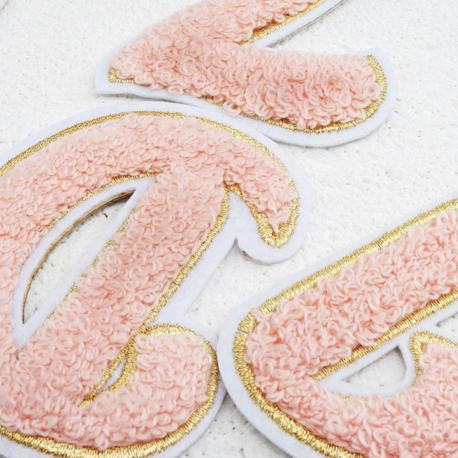 Iron on Letters Chenille Embroidery Patch Letter Iron Patch - Etsy