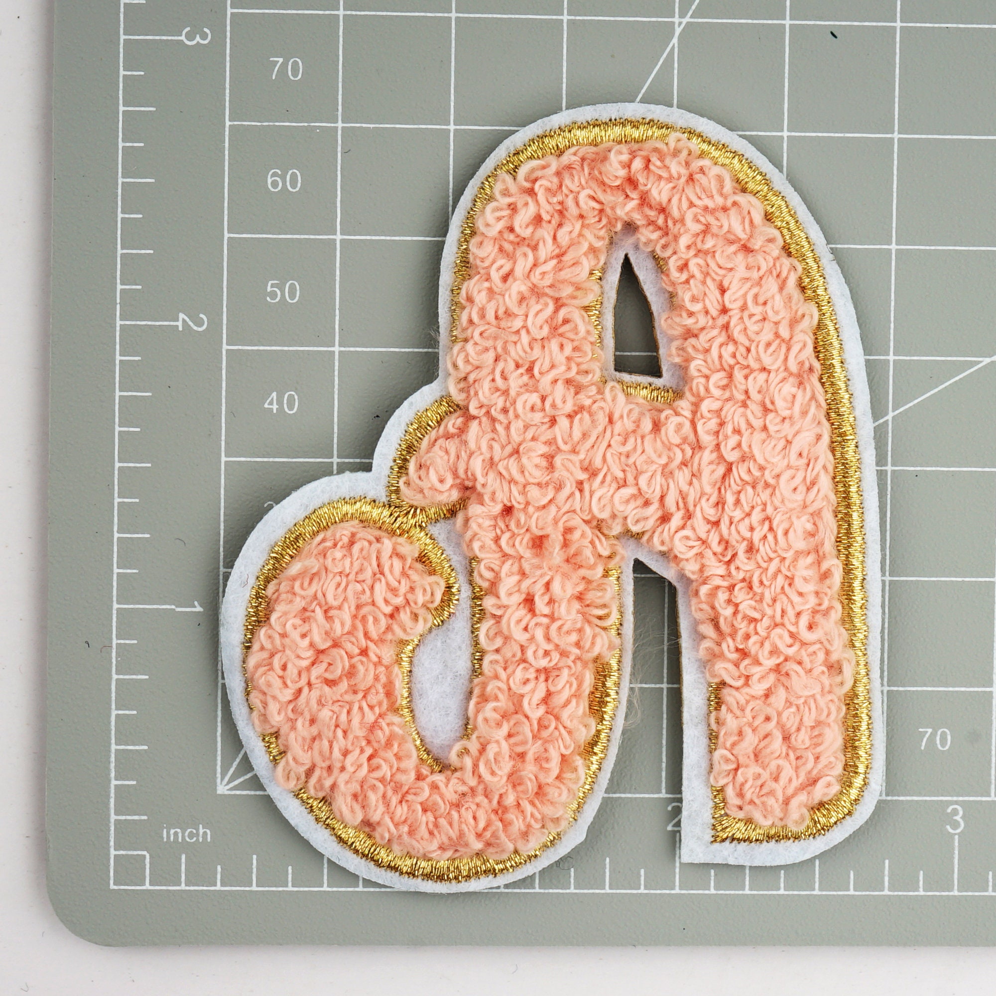 Iron on Letters Chenille Embroidery Patch Letter Iron Patch - Etsy
