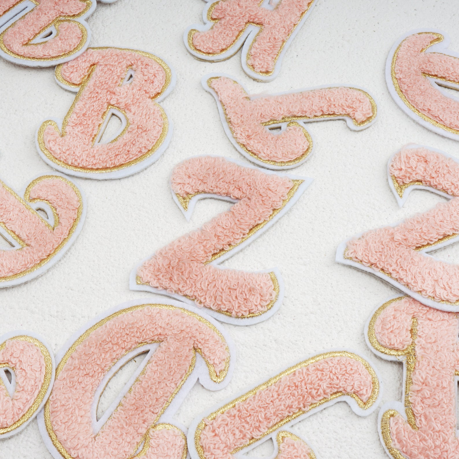 Iron on Letters Chenille Embroidery Patch Letter Iron Patch - Etsy