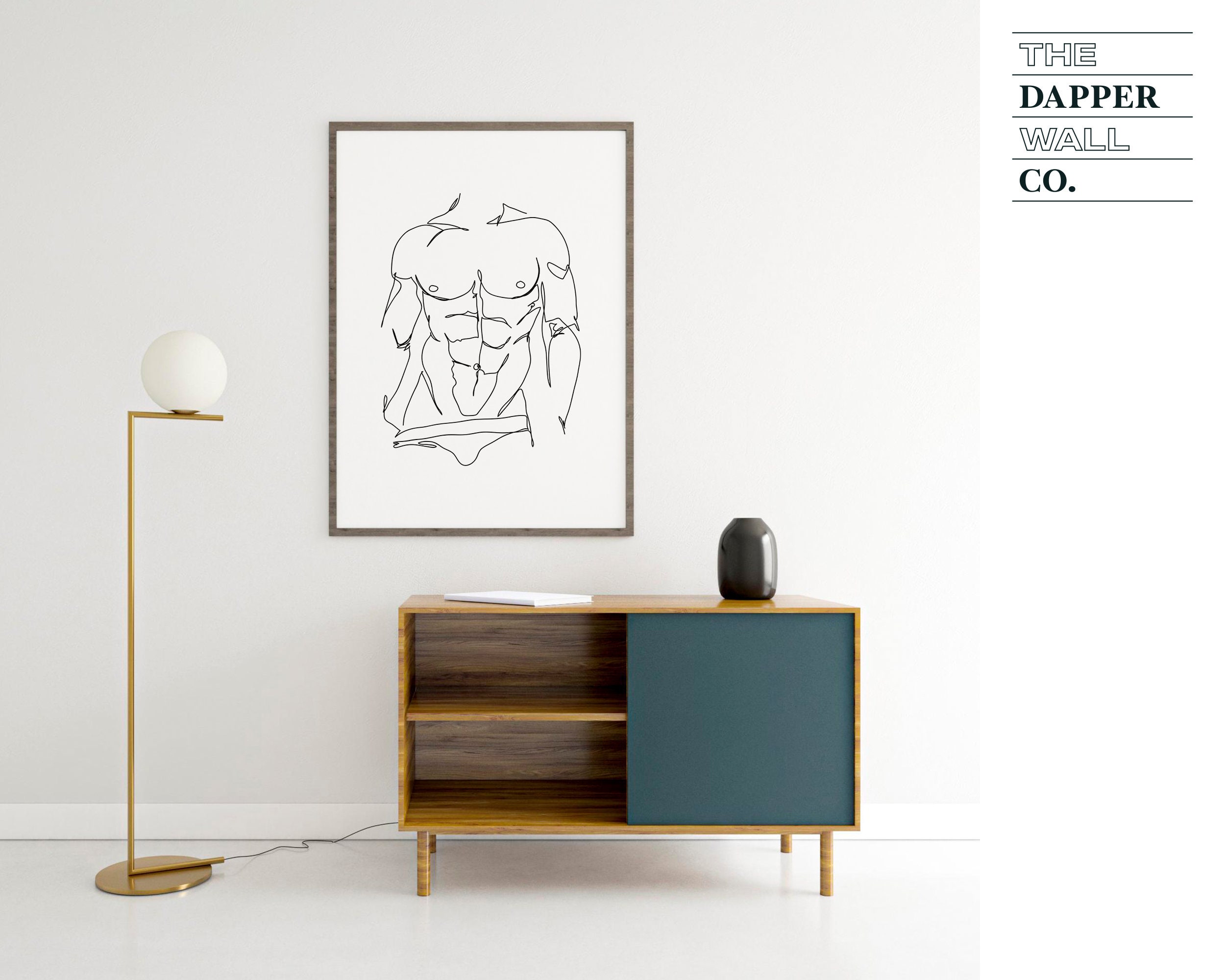 Abstract Man Body Art, One Line Drawing Man, Man Line Art, Male Body ...