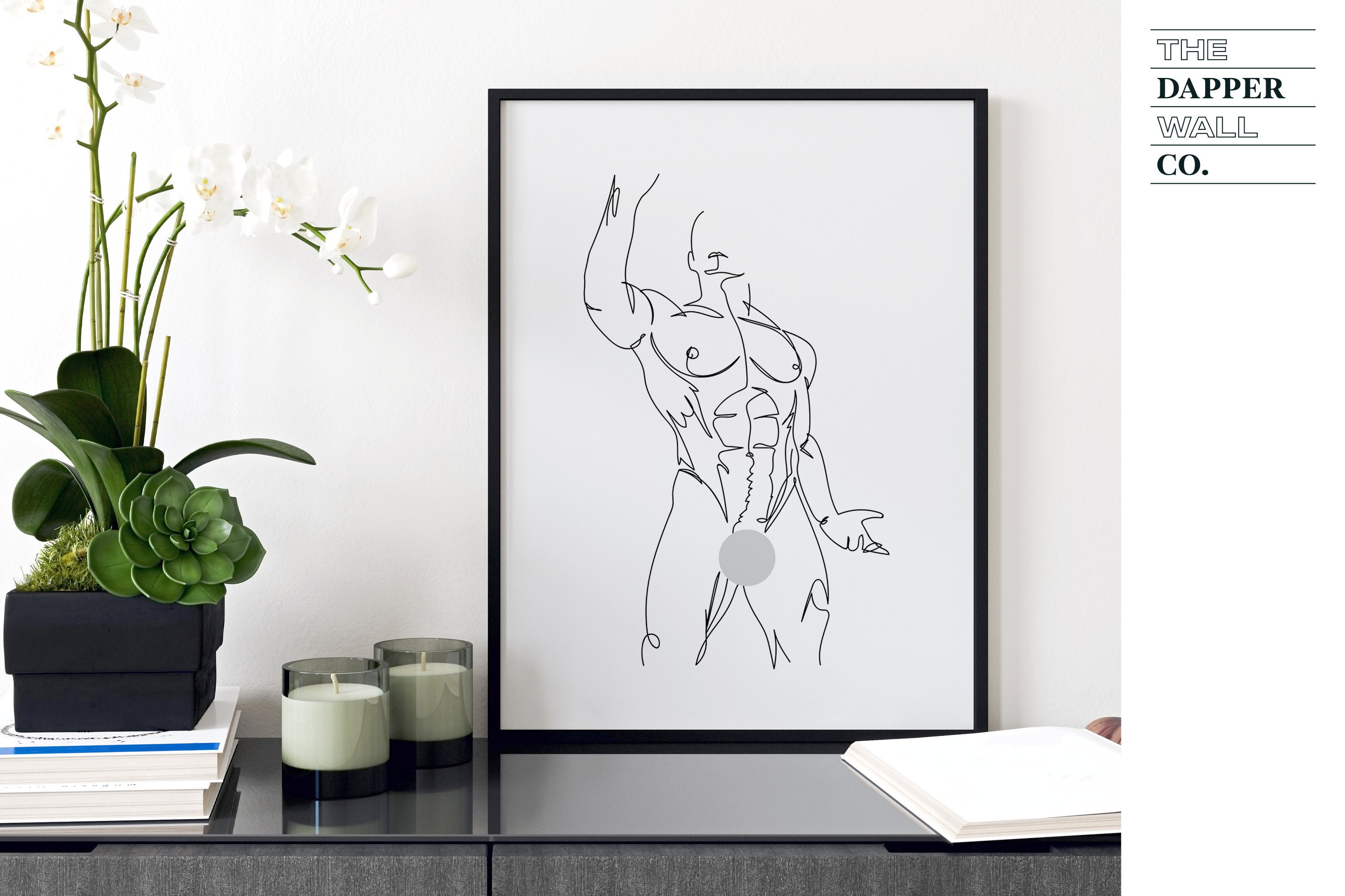 Abstract Man Body Art One Line Drawing Man Man Line Art - Etsy