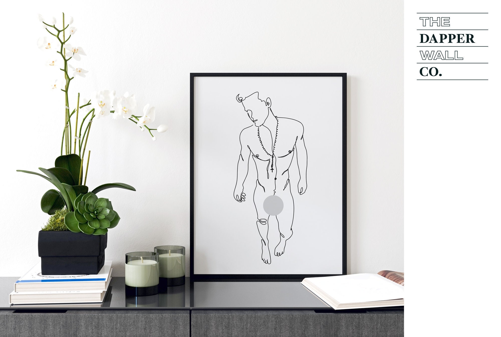 Abstract Man Body Art One Line Drawing Man Man Line Art - Etsy