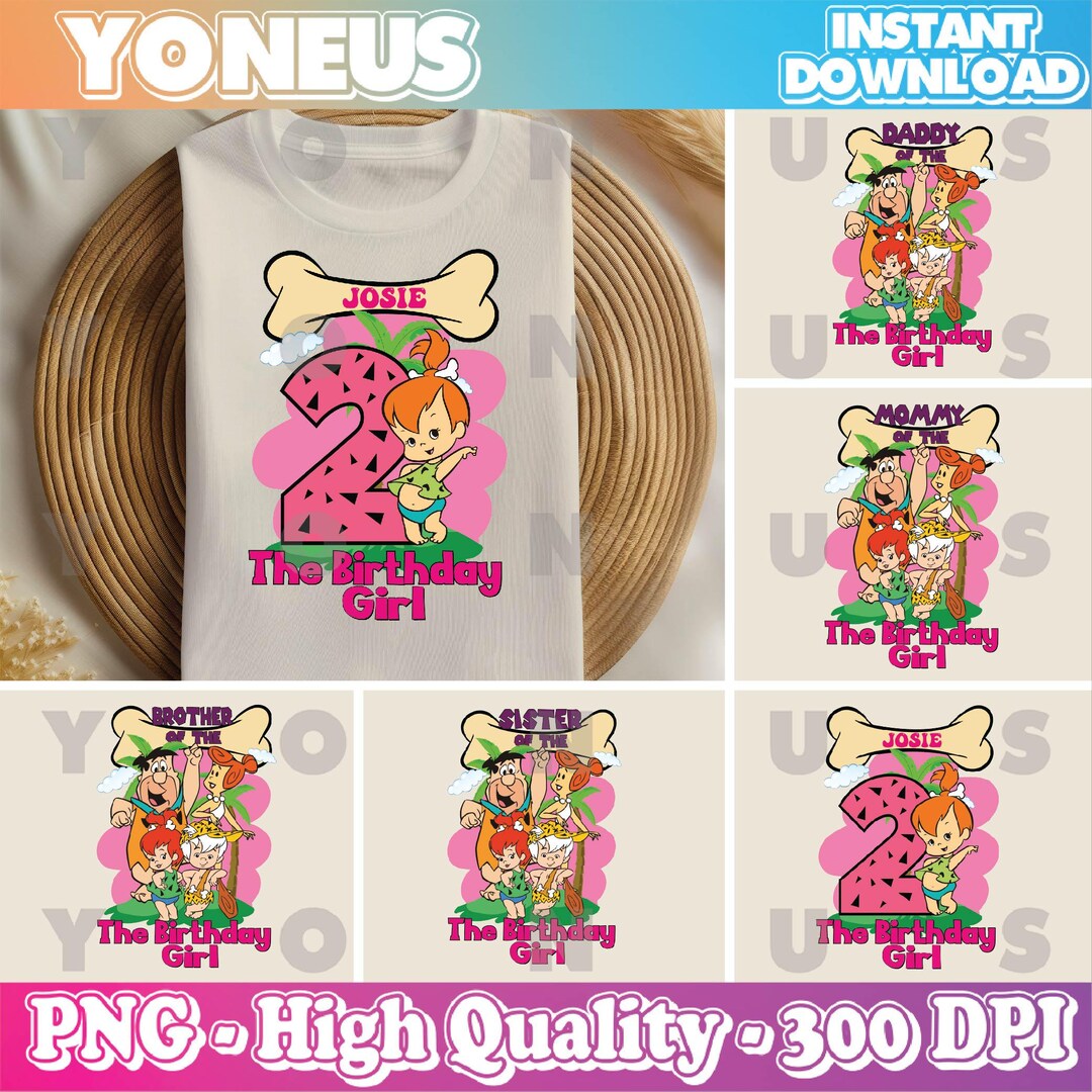 Family Personalized Name for Birthday Girl Svg, Custom Name Kids, the ...