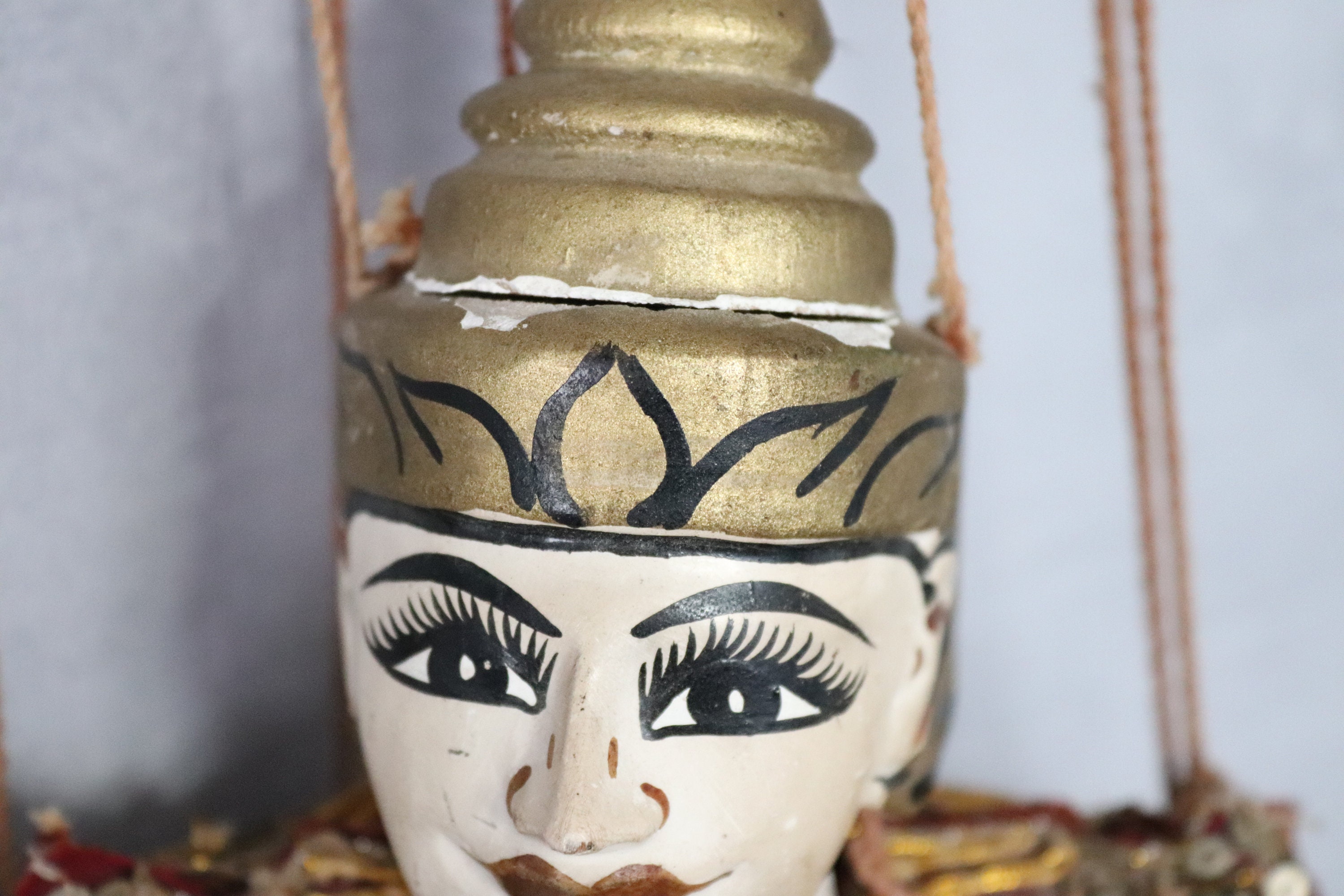 Vintage Burmese Puppets From the 80s, Traditional String Puppets ...