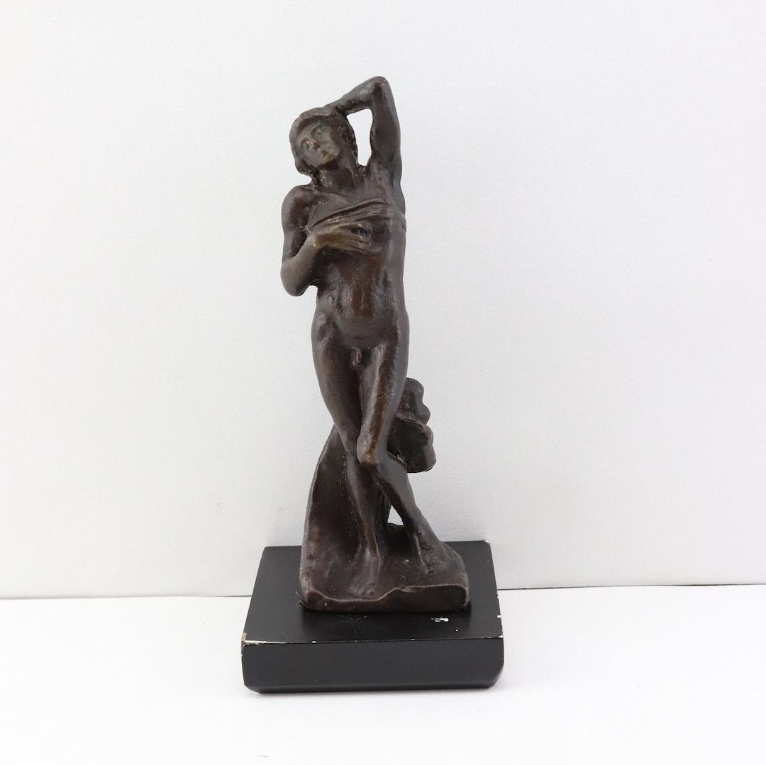 Statuette "the Dying Slave" Bronze Representation of the Work of the ...