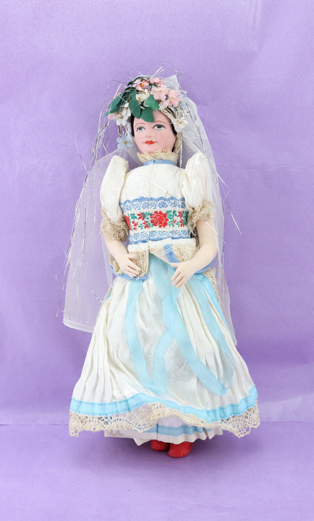 Bulgarian Rag Doll, Hand Made Doll, Doll With Traditional Bulgarian ...