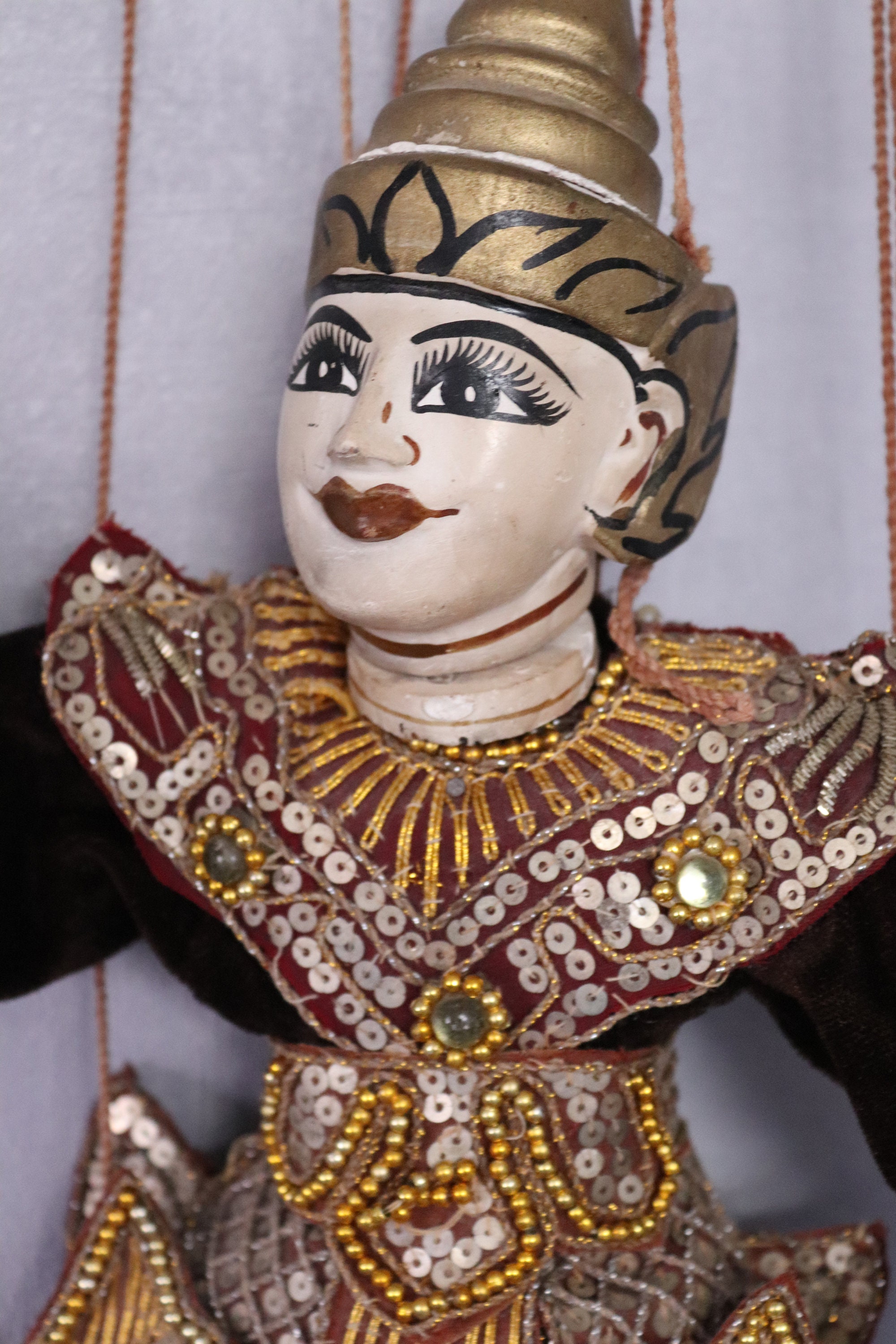 Vintage Burmese Puppets From the 80s, Traditional String Puppets ...