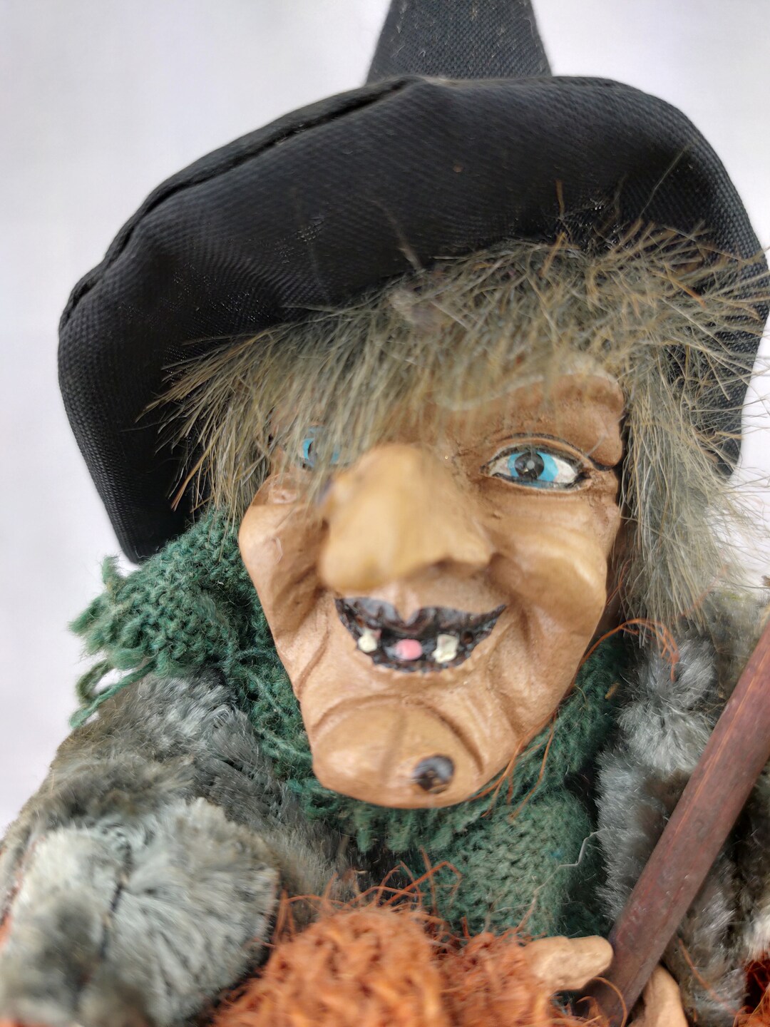 Vintage Kitchen Witch Decorative Standing or Hanging Witch Doll, Old ...