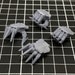HDM Claw Type Hands [ver. 2] for 1/144 & 1/100 Scale Mecha Model Kits ...