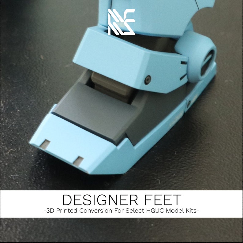 1/144 Scale Ver Ka Feet Conversion Kit (for Select HGUC Model Kits) - Etsy
