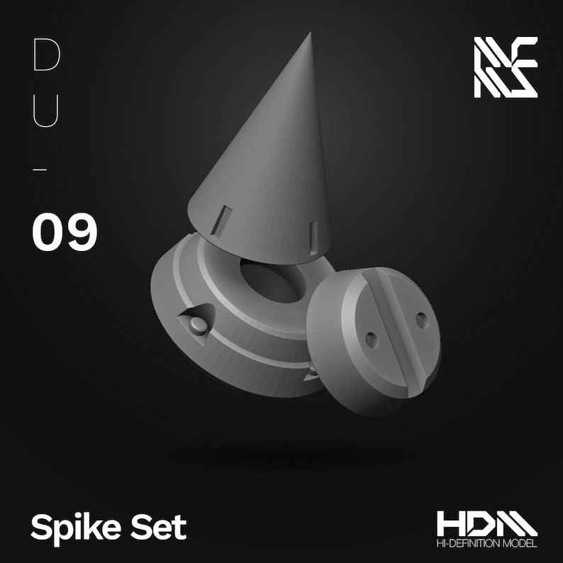 HDM Detail up Spike Set for Mecha Model Kits - Etsy