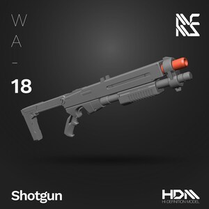 HDM Shotgun for 1/100 Scale Mecha Model Kits - Etsy