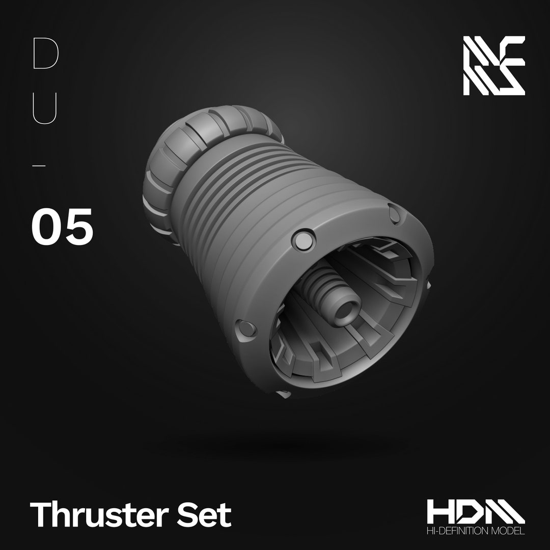 HDM Detail up Thruster Set for Mecha Model Kits - Etsy