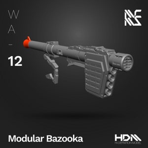 HDM Modular Bazooka for 1/100 Scale Mecha Model Kits - Etsy
