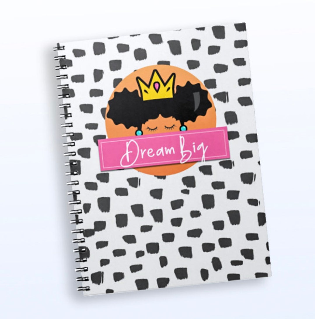 Dream Big Notebook | Girls' Diary | School Supplies - Etsy