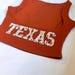 Texas Longhorns Backless Tank Top | University of Texas, Game Day - Etsy