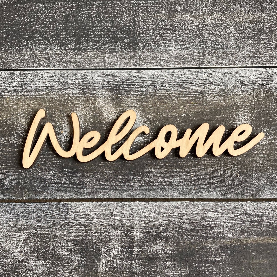 Personalized Laser Cut Wood Words | Custom Wooden Name Signs | Home ...