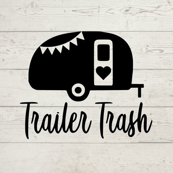 Trailer Trash Can - Etsy