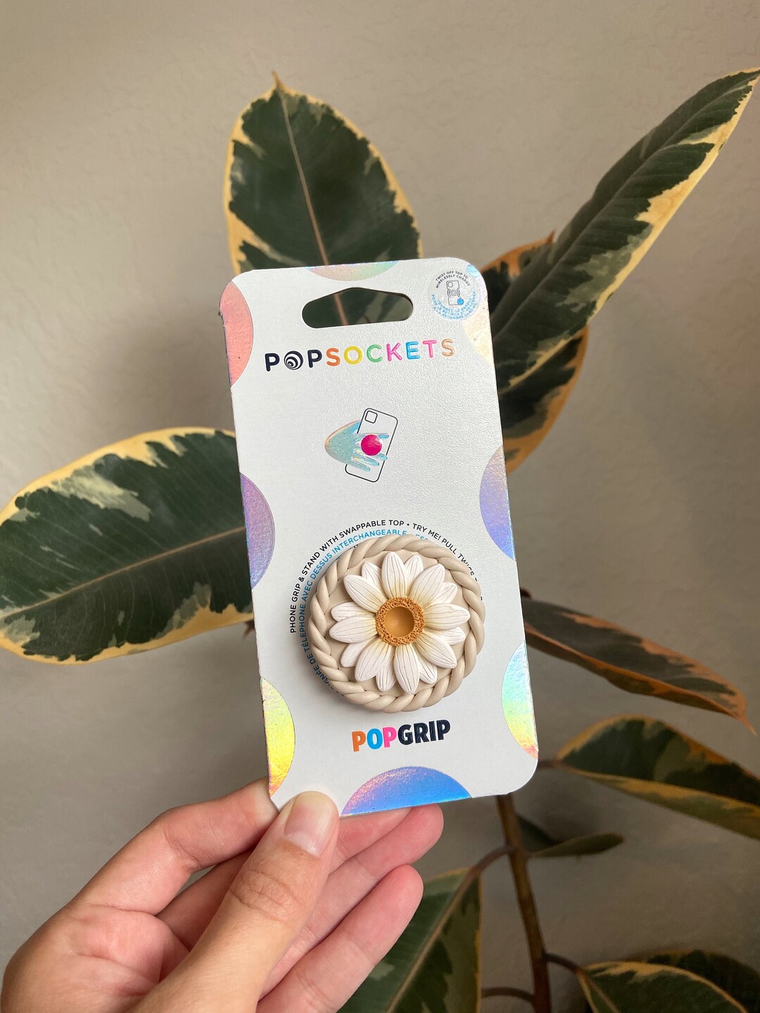 Polymer Clay Daisy Popsocket - Etsy