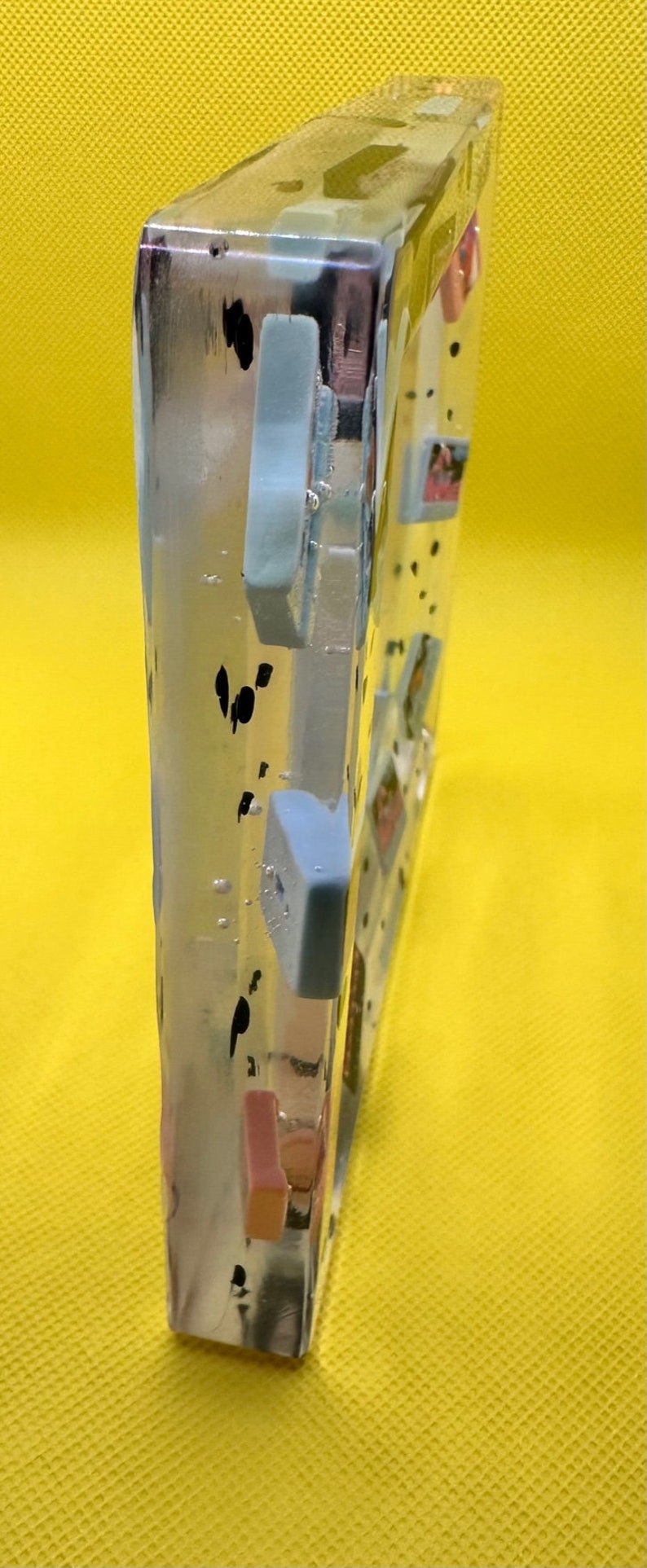 Freestanding Resin Vintage Look Cassette Tape Picture Frame for 2 3/4 ...