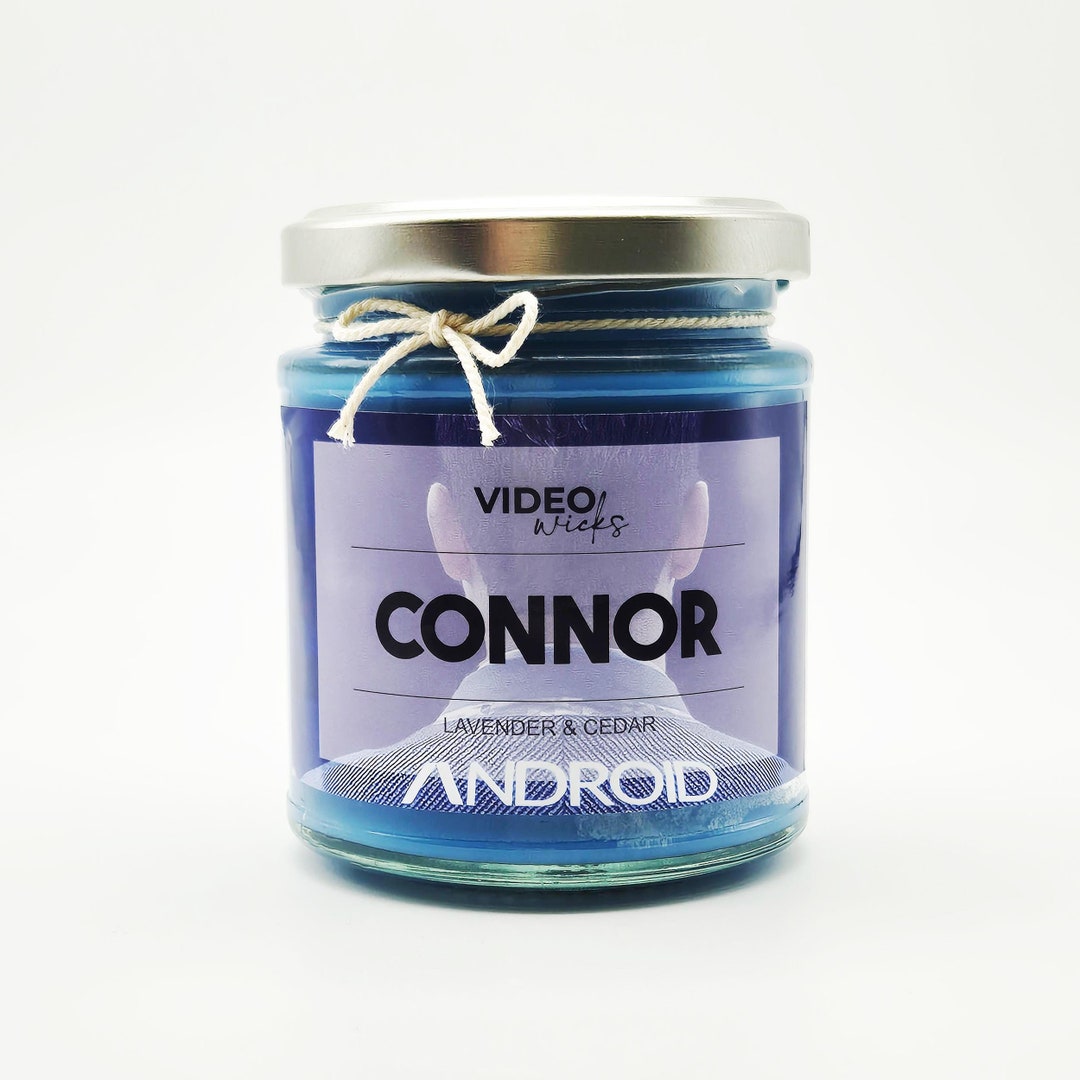 Connor Android | Detroit Become Human | 7oz Soy Fandom Candle | Highly ...