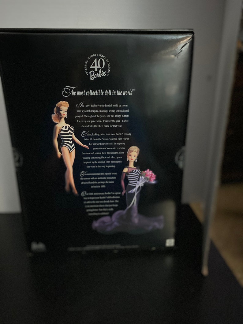 40th Anniversary Barbie - Etsy
