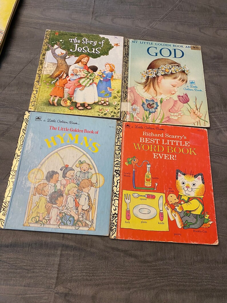 The Little Golden Book 12 Book Variety - Etsy