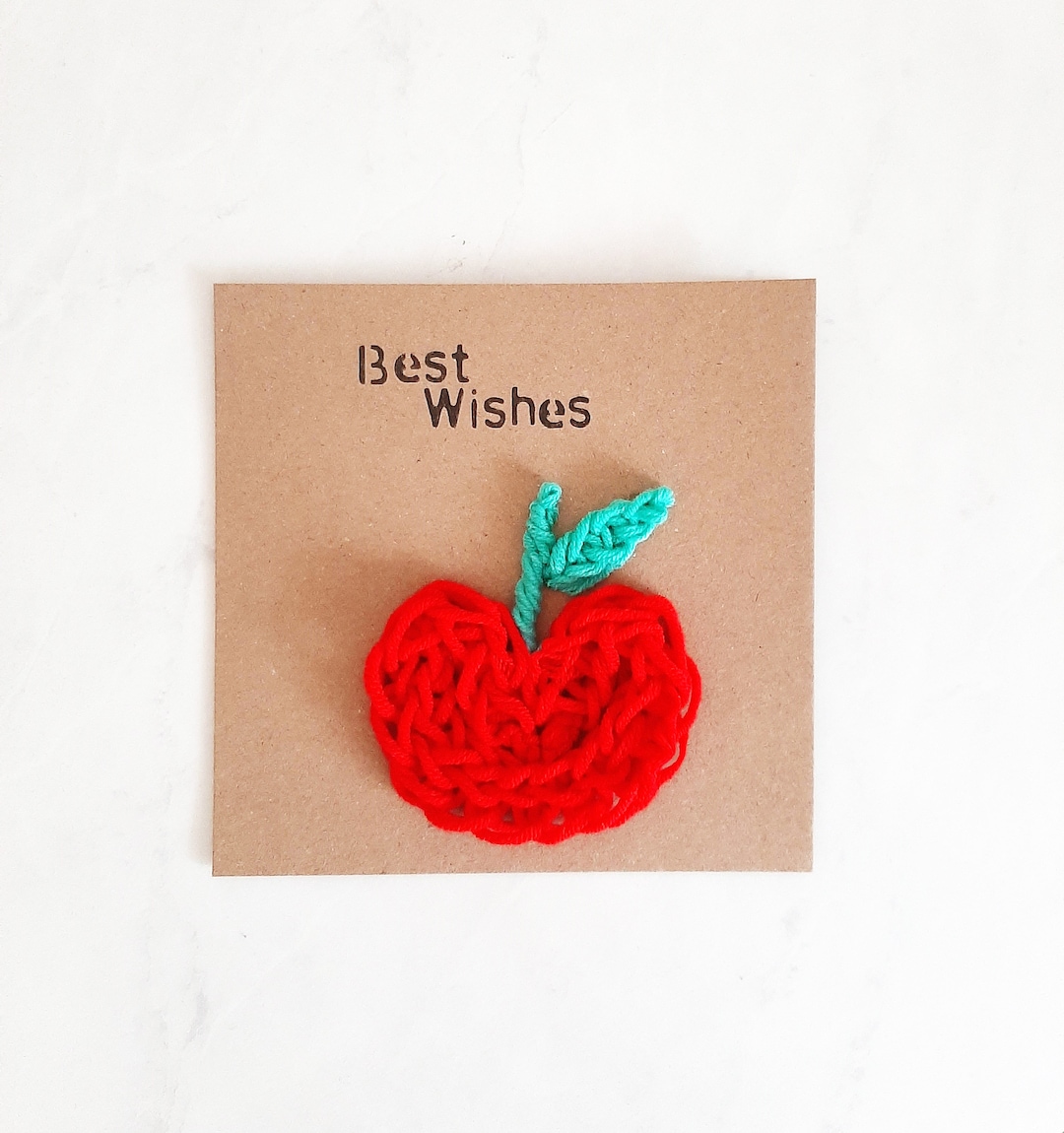 Handmade Cards Knitted Cards Happy Birthday Cards Thank You - Etsy