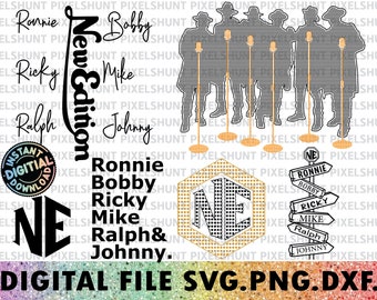 New Edition Svg - Etsy
