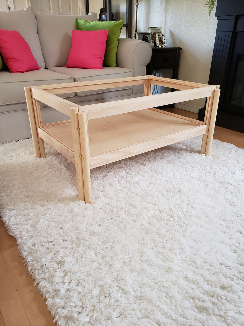 Aquarium Shadowbox Coffee Table • Coastal Coffee Table • Curio Display ...