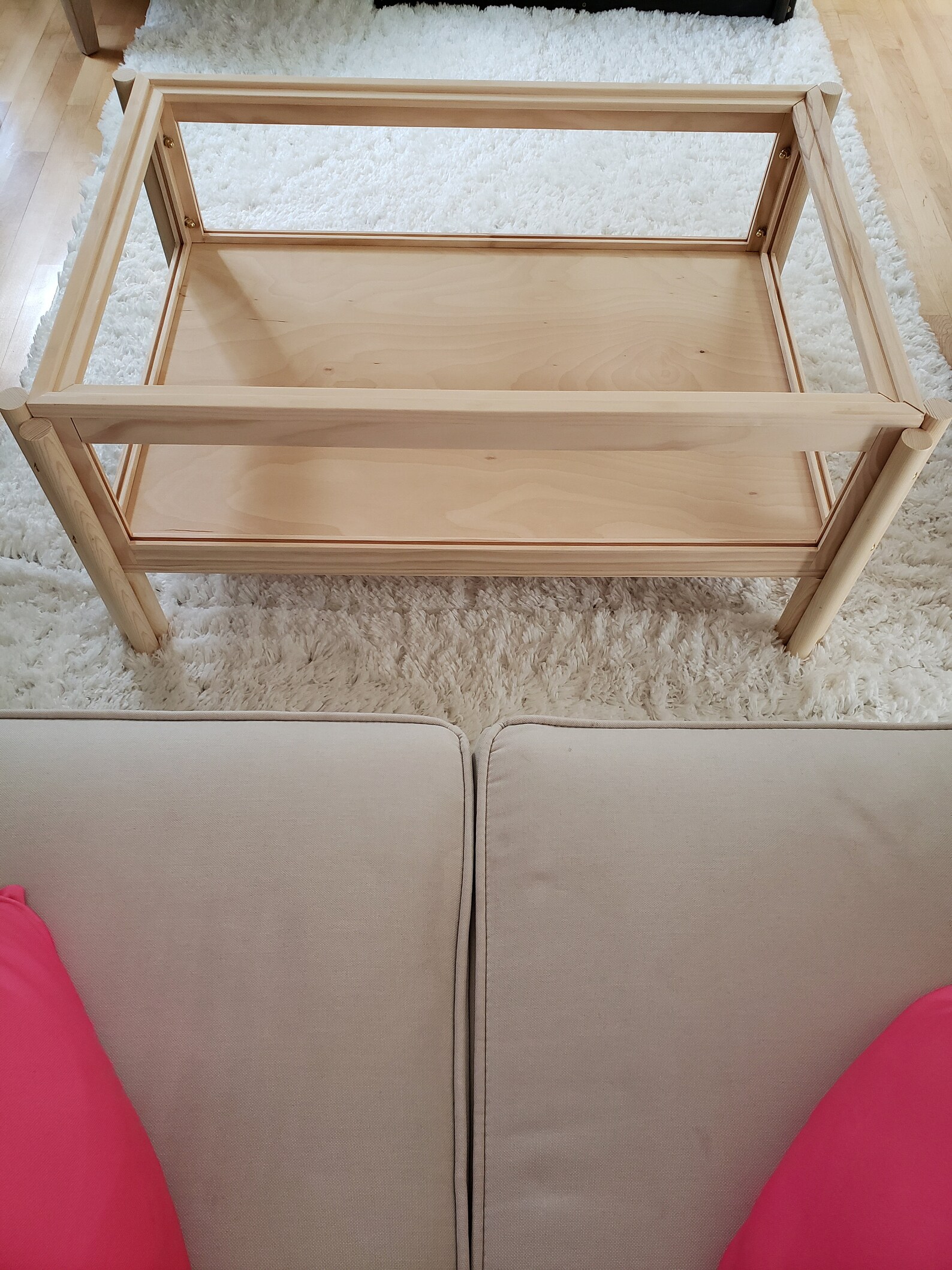 Aquarium Shadowbox Coffee Table • Coastal Coffee Table • Curio Display ...