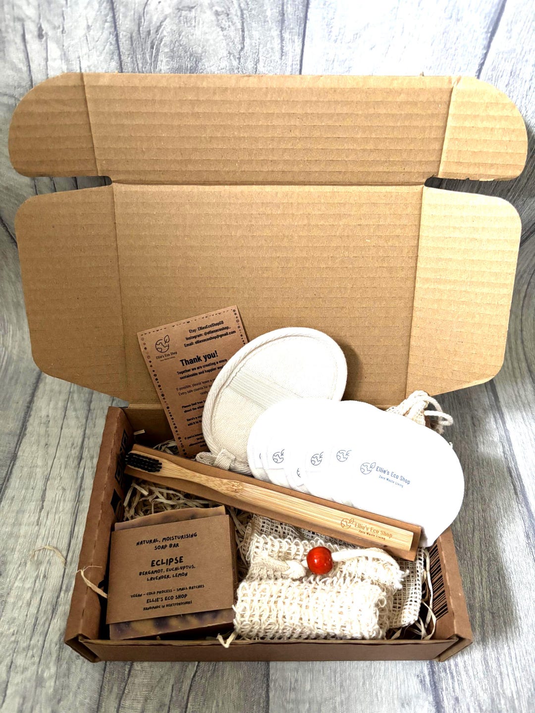 Zero Waste Bathroom Gift Box | Eco Friendly Gits | Spa Gift Set ...