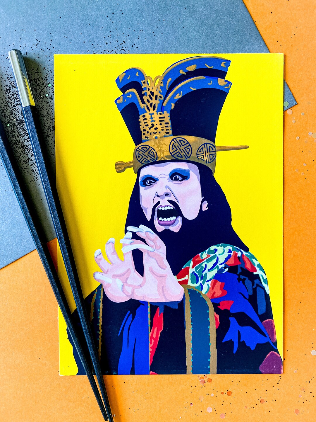 Lopan Matte Art Print Big Trouble in Little China Movie Themed Decor ...