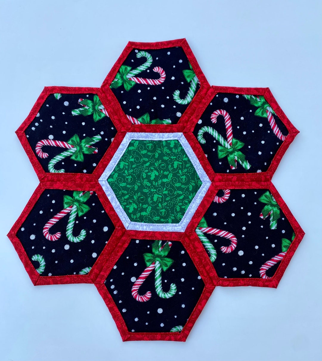 Candy Cane Table Topper/ Candy Cane Centerpiece/ Christmas Candy Cane ...