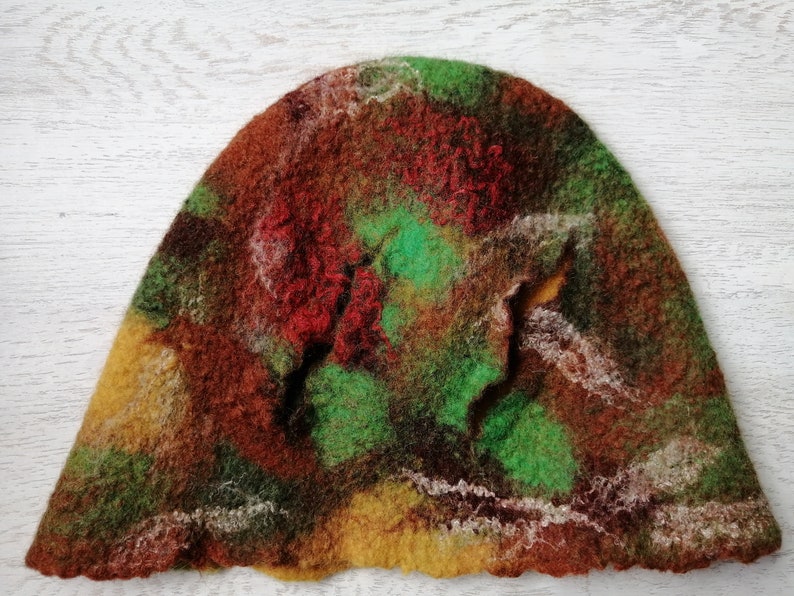 Hand Felted Hat,felt Hat,hat,felted Hat,wool Hat,winter Hat,warm Hat ...