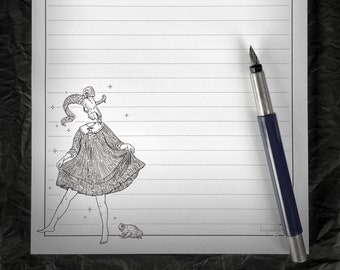 The Fool Macabre Tarot Card - Etsy