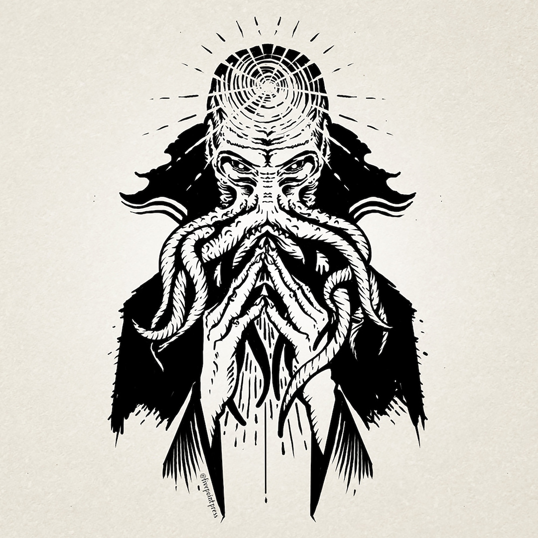 Dungeons and Dragons Mind Flayer. Png and Jpg Digital Download for ...
