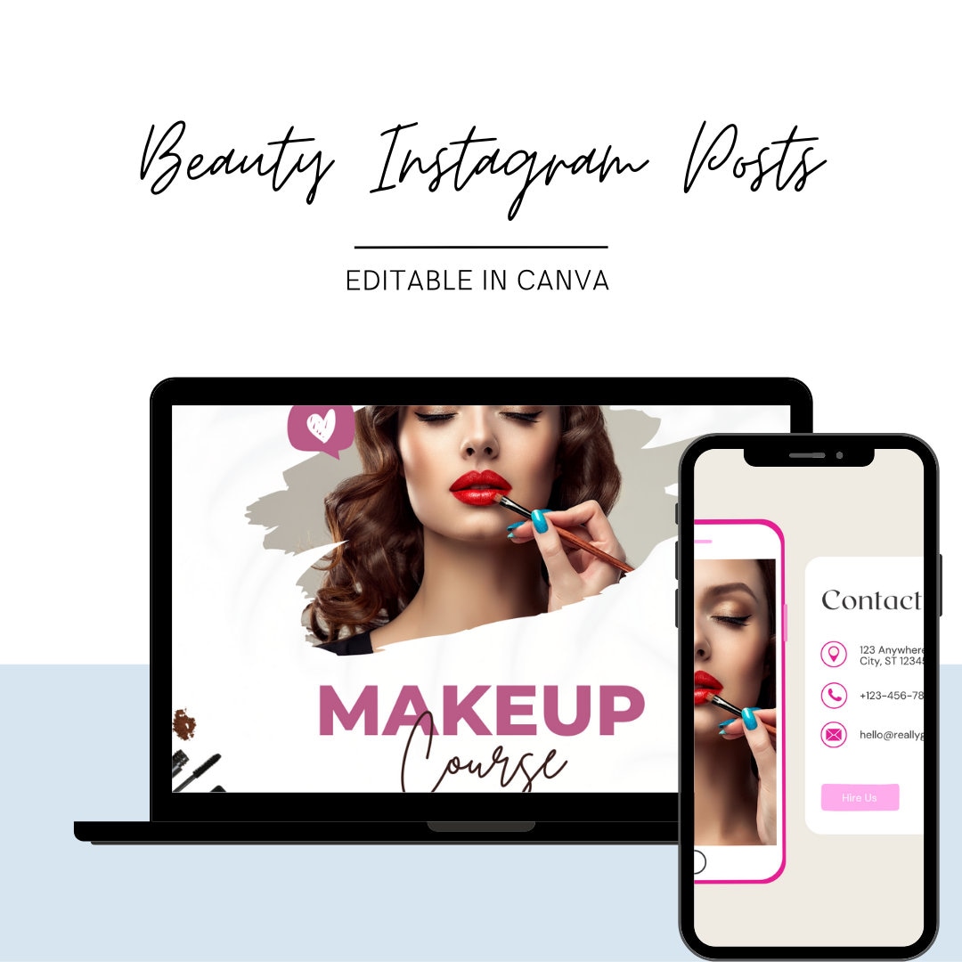 5 Editable Social Media Post Templates | Custom Canva Designs for ...