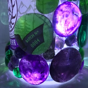 ON POINT DISTILLERY Blackberry Vodka Liquor Love Lamp: the Upcycled ...