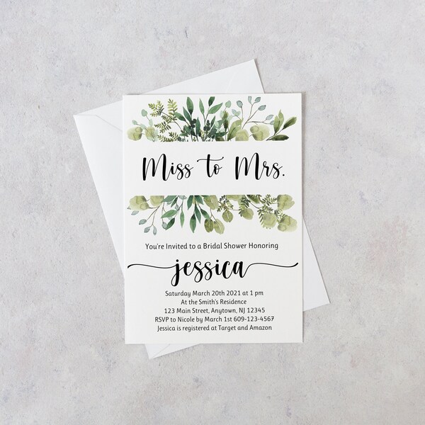 Miss to Mrs Printables - Etsy