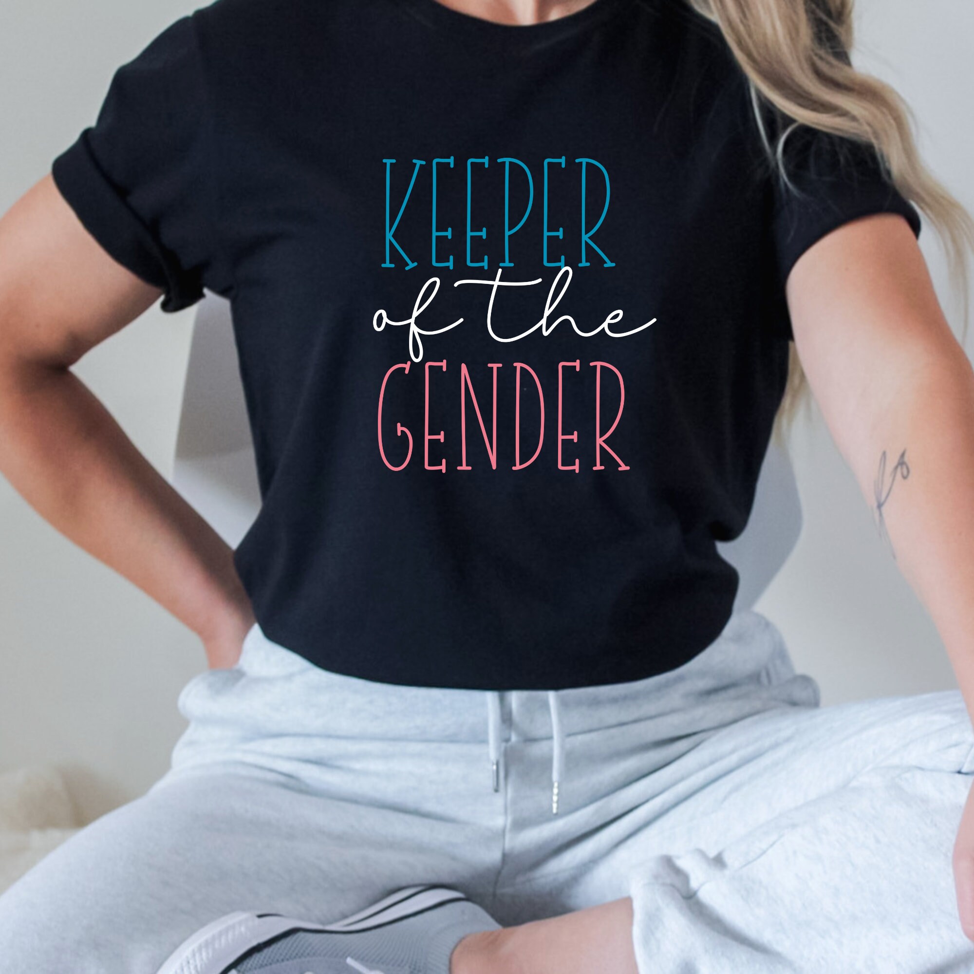 Keeper of the Gender Shirt for Gender Reveal Themed Gender - Etsy