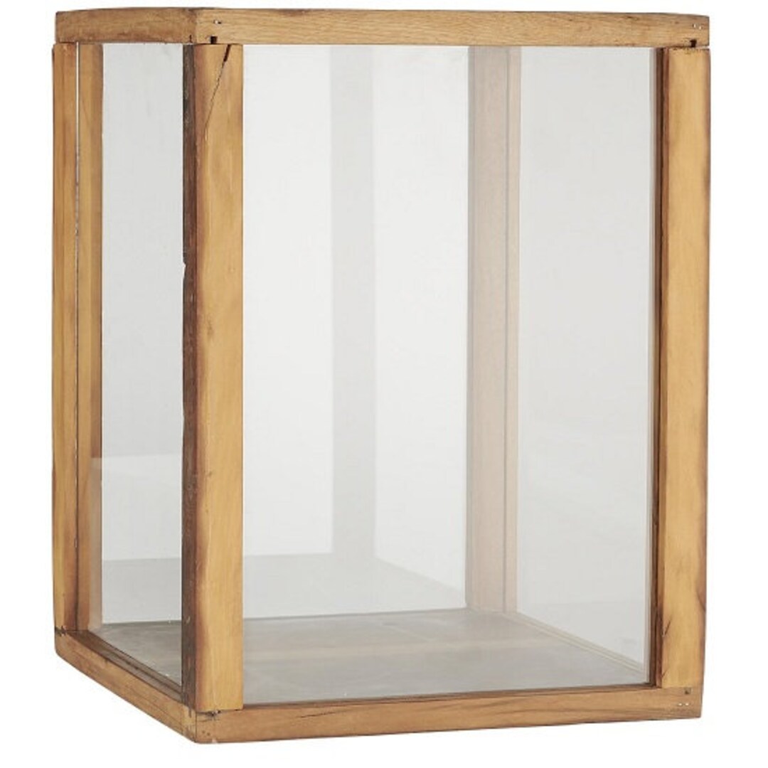 Display Glass and Wood Box Without Lid Large by Ib Laursen - Etsy