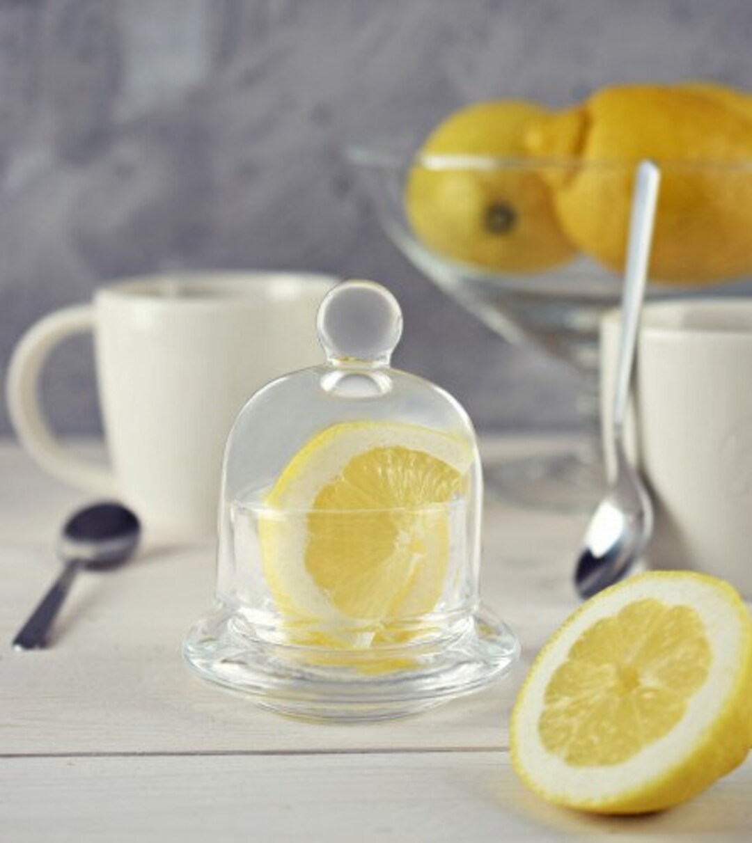 Clear Glass Lemon Cover - Etsy