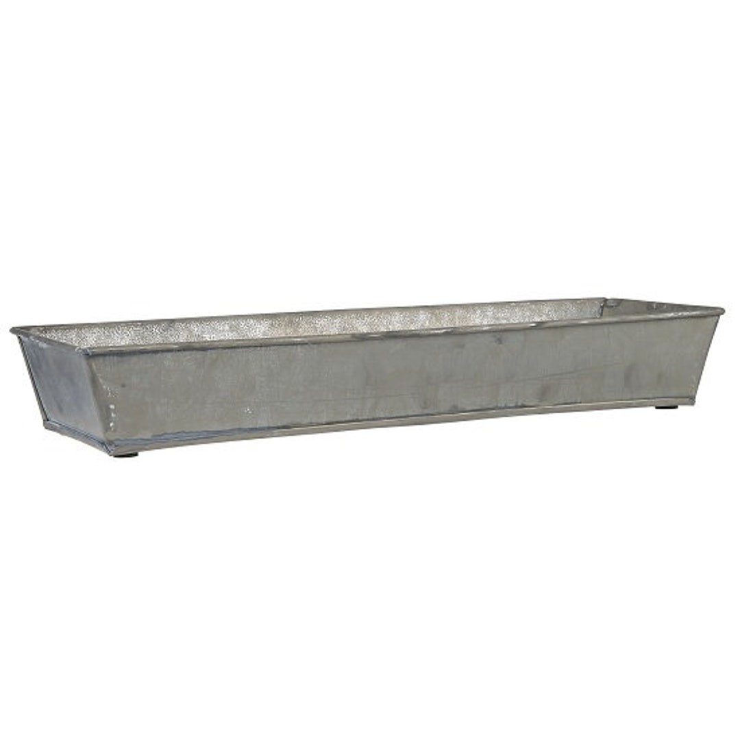Medium Rectangular Metal Display Tray With Inclined Sides by Ib Laursen ...