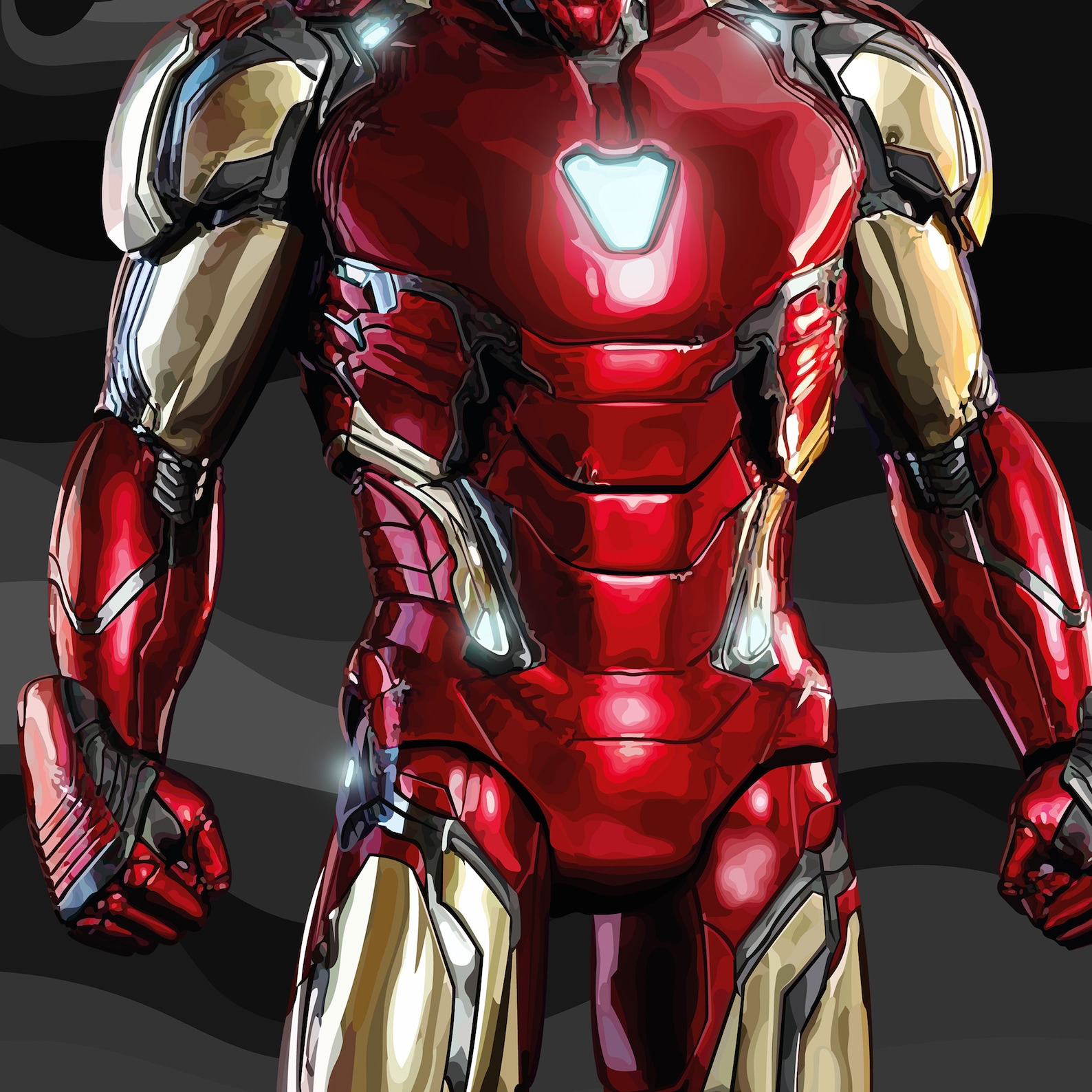 Iron Man A3 Digital Illustration Print - Etsy