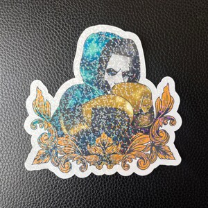 Boxing Papa IV Holographic Vinyl Sticker - Etsy