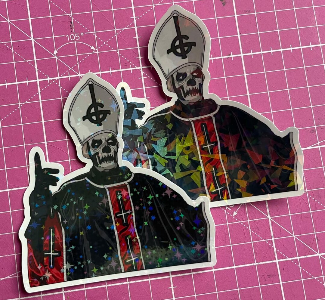 Papa Emeritus I - Primo Vinyl Sticker - Etsy