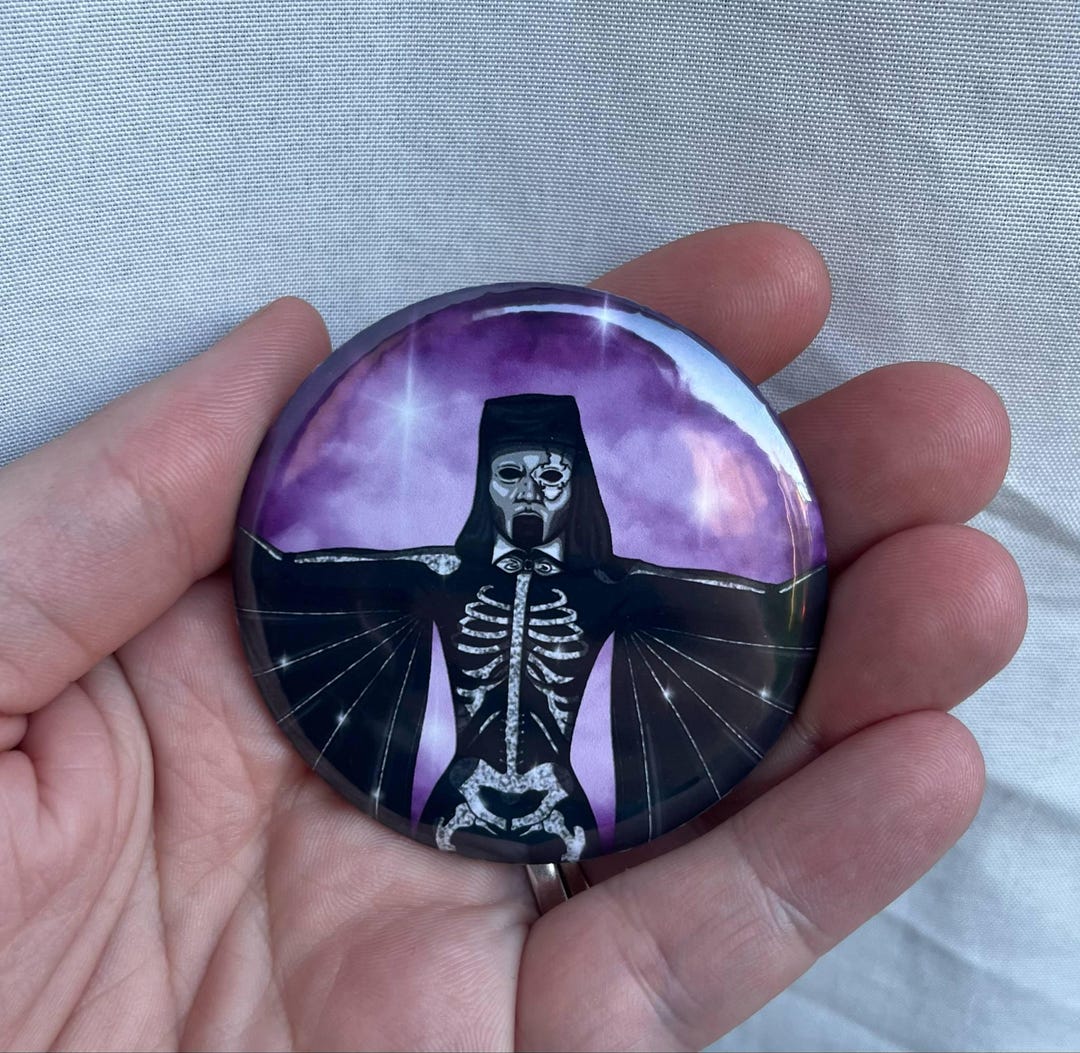 Skeletá Ghoulette 58mm Badge/button - Etsy