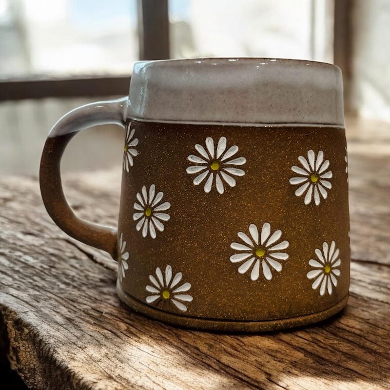 Daisy Mug - Etsy